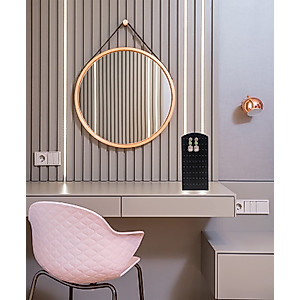 Eldwviz 72 Holes Earrings Ear Studs Jewelry Show Plastic Display Rack Stand Organizer Holder Showcase Box 6pcs/lot