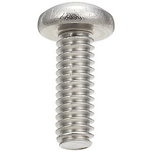 Small Parts 18-8 Stainless Steel Pan Head Machine Screw, Meets ASME B18.6.3, T20 Star Drive, #8-32 Thread Size, 1/2" Length, Fully Threaded, Imported (Pack of 50)