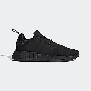 adidas Originals womens Nmd_r1's Sneaker, Core Black/Core Black/Solar Pink, 7.5 US
