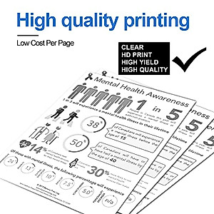 NUCALA High Yield Toner Cartridge TN-760 Black Compatible Cartridge TN760 Toner Cartridge Replacement for Brother MFC-L2710DW MFC-L2750DW MFC-L2750DWXL HL-L2350DW HL-L2370DW/DWXL Printer - 2 Pack
