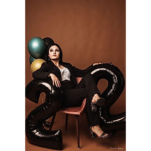 Number 2 Balloon 40 Inch Giant Two Balloon Number Birthday Decorations, 2nd 12 21st Party Celebration Decorations Graduations Anniversary Baby Shower