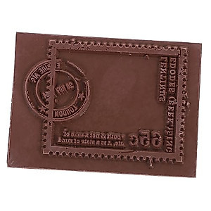TEHAUX Lotus Wood Seal Wood Crafts for Wooden Stamps DIY Scrapbook to from Stamp DIY Stampers DIY Scrapbook Stamp Rubber Light Brown Vintage Style Decorative Stamp Wood Stamp
