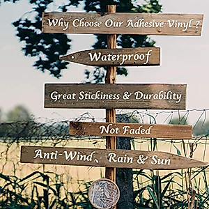 White Permanent Vinyl, White Adhesive Vinyl for Cricut - 12" x 40 FT White Vinyl Roll for Cricut, Silhouette, Cameo Cutters, Signs, Scrapbooking, Craft, Die Cutters