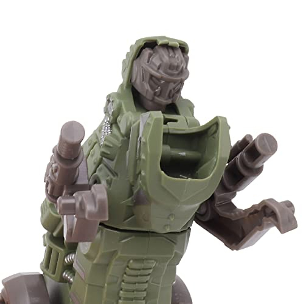 Transformed Dinosaur Robot, Improve Imagination Dinosaur Transformer Toy Safe 3 Shape Joint for Kids (Type B)