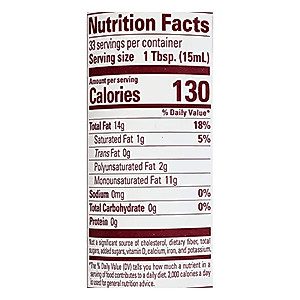 La Tourangelle, Roasted Peanut Oil, Slow Roasted Expeller-Pressed for Rich Flavor, Perfect for Cooking & Baking, Med-High Heat, Unrefined, Small Batch Production in USA, 16.9 fl oz