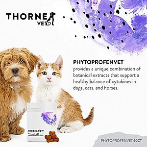 ThorneVet PhytoprofenVET – Inflammatory Support for Dogs, Cats & Horses, 60 Soft Chews
