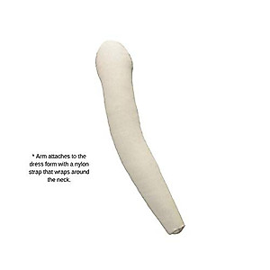 Adult Female Size 4 Half Body Professional Dress Form Pinnable Mannequin for Sewing with Right Arm #SIZE4