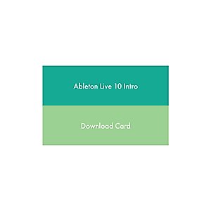 Ableton Multitrack Recording Software, Green (Live 10 Intro)