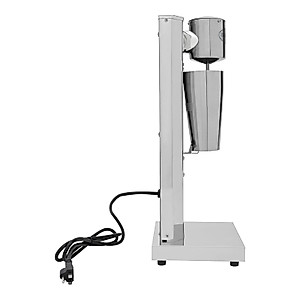 Milkshake Maker 650ml Electric Drink Mixer Commercial Milkshake Blender Stainless Steel 180W 18000RMP Speed Adjustable