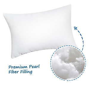 Toddler Pillows for Sleeping, Small Kids Pillow Satin 13"x18" Soft Pillow, Perfect for Travel, Nap, Toddler Cot Bed, Daycare, Pink Toddler Pillow for Girls