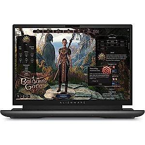 DELL Alienware m16 Gaming Laptop (2023) | 16" QHD+ 240Hz | Core i9-13900HX (24-Core) 1TB SSD - 32GB RAM - RTX 4080 12GB GDDR6X Win 11 Home (Renewed)