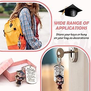 sewrung Class Of 2024 Graduation Gifts - Keychain for Her Seniors Students Masters Nurses Students College High Student (Girls)
