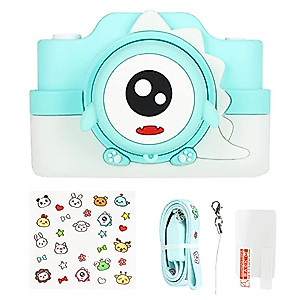 ROMACK Mini Camera, Dual-Camera Kids Camera 24 Million High‑Definition with Photo Stickers for Travel for Children's Toys Gifts