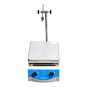 JoanLab Lab SH-3 Magnetic Stirrer Hot Plate, Stir Plate, Magnetic Mixer, 3,000mL, 100~1600rpm, 500W, 350°C Magnetic Stirrer Hot Plate, Heated Magnetic Stirrer, Lab Hot Plate Magnetic Stirrer
