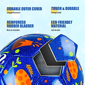 EVERICH TOY Pack of 2 Soccer Ball Size 2 Soccer Balls for Kids-Sport Ball for Toddlers-Backyard Lawn Sand Outdoor Toys for Boys and Girls,Including Pump