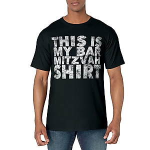 Bar Mitzvah For Boys Funny Bar Mitzvah T-Shirt