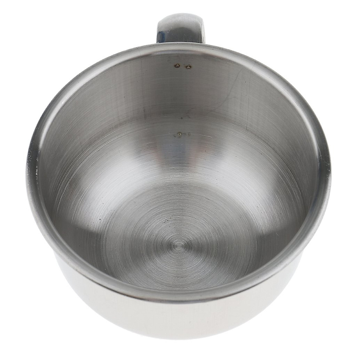 Baosity 5 Pc Durable Stainless Steel Mens Barber Shaving Mug Bowl Soap Cup for Brush