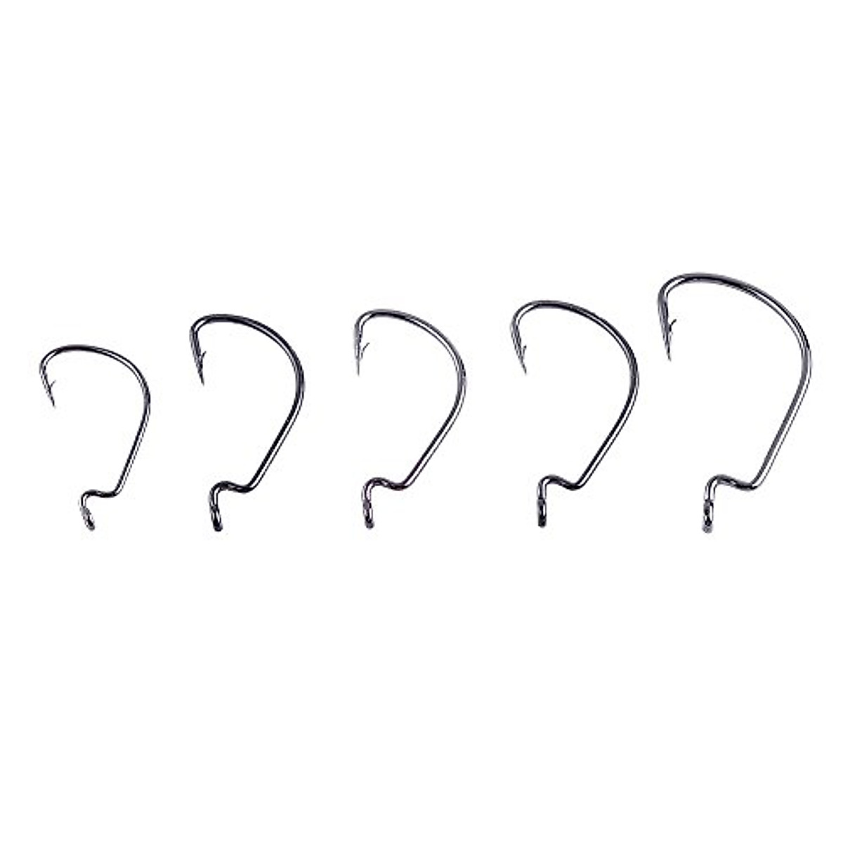 Fishing Accessories Tools, High Carbon Steel Hook Offset Hook for Fishing