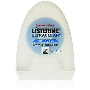 Listerine Ultraclean Mint Floss 30 Yards (Pack of 2)