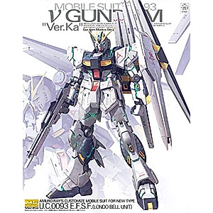 Bandai 5055454 Rx-93 Nu Gundam (Ver. Ka) MG Model Kit, from Char'S Counterattack