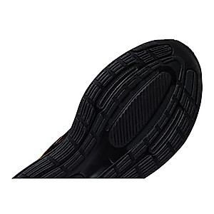 adidas® Kids Run Falcon 3.0 Running Shoes for Little Kids and Big Kids – Textile Design – Lace-Up Closure Black/Screaming Orange/Solar Gold 3.5 Big Kid M