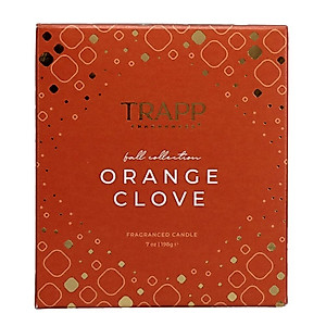 Trapp No. 57 - Orange Clove - 7 oz. Signature Candle - Aromatic Home Fragrance with Seasonal Scent of Juicy Orange, Cinnamon, & Freshly Ground Clove Notes - Petrolatum Wax