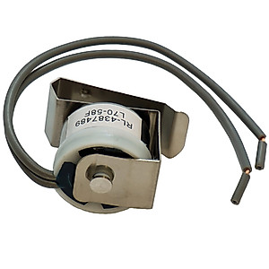 Choice Manufactured Parts Refrigerator Defrost Thermostat fits Whirlpool, AP6009312, PS11742469, 4387489