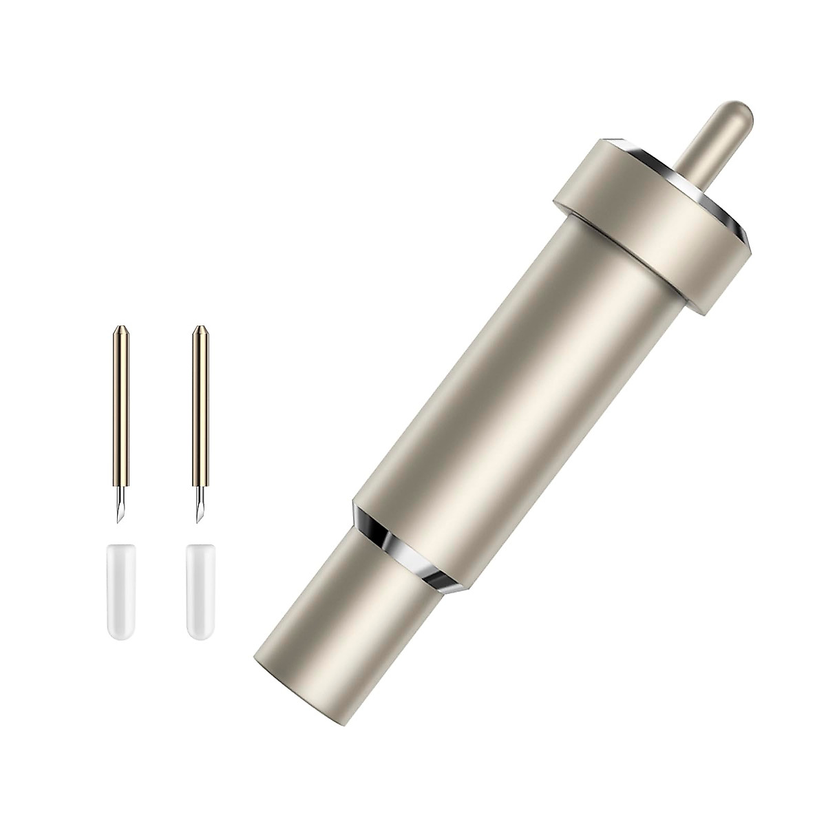 Premium Fine Point Blade for Cricut Maker 3/Maker/Venture/Cricut Explore 3/Air 2/Air/One, 2 pcs Premium Fine Point Blades and 1pc Housing for Cutting Paper/Vinyl/HTV/Cardstock/Vellum/Kraft Board etc