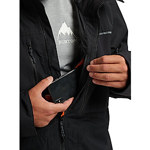 Burton Men's Frostner 2L Jacket, True Black, S