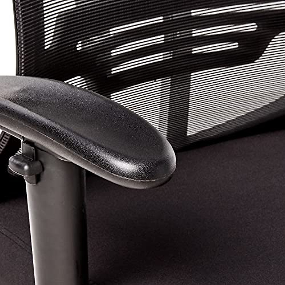 CangLong Ergonomic High Back Office Reclining Computer, Large Gaming Desk Chair with Headrest Adjustable Footrest and Lumber Support, Black