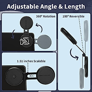 Wonarby Magnetic Phone Holder for Car - Tesla Model 3/X/Y/S Accessories Phone Mount - Magsafe Compatible with iPhone 12/13/14 and Samsung Cell Phones Car Holder