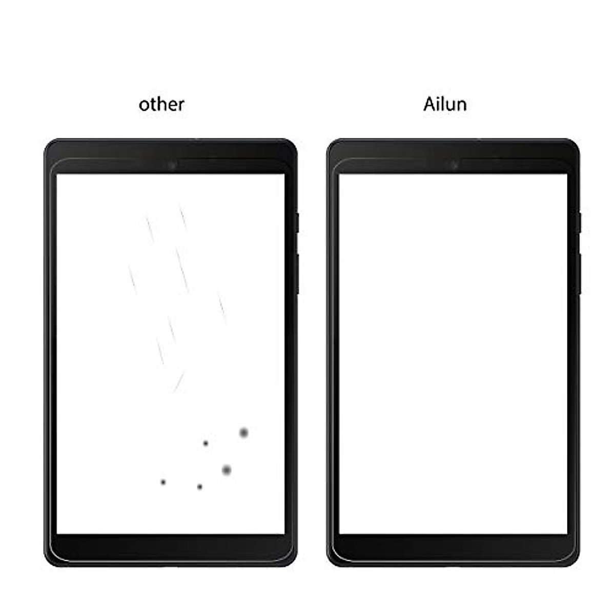 Ailun Screen Protector for Galaxy Tab A 8.4 inch 2020 Release 2Pack Tempered Glass 9H Hardness 2.5D Edge Ultra Clear Anti Scratch Case Friendly