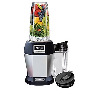 Nutri Ninja Pro Personal Blender with 900 Watt Base and Vitamin and Nutrient Extraction for Shakes and Smoothies with 18 and 24-Ounce Cups (BL450)