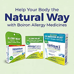 Boiron SinusCalm Allergy Tablets for Relief from Sinus Pressure, Sinus Headache, or Sinus Congestion and Pain - 60 Count
