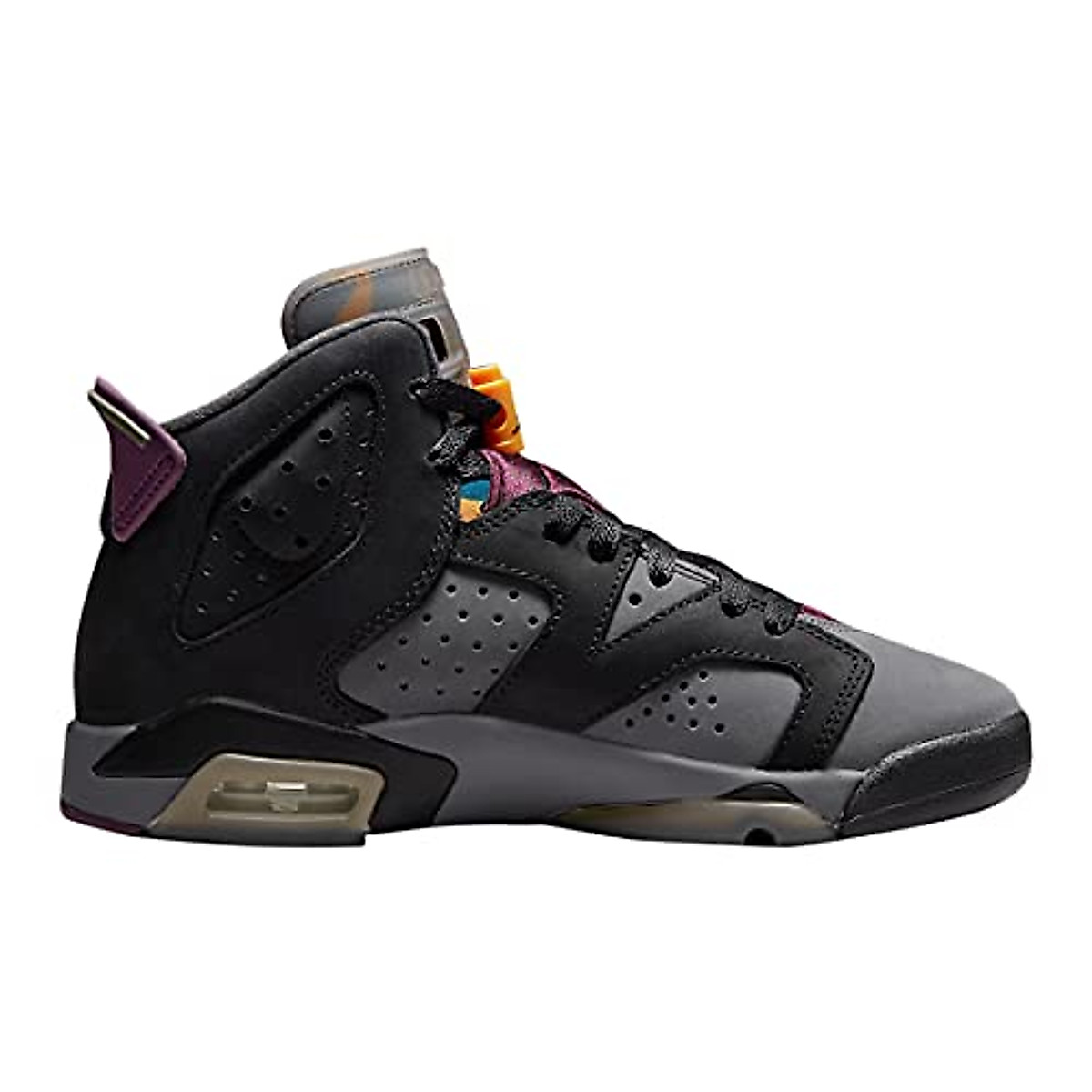 Big Kid's Jordan 6 Retro Bordeaux Black/Bordeaux-Lt Graphite (384665 063) - 4