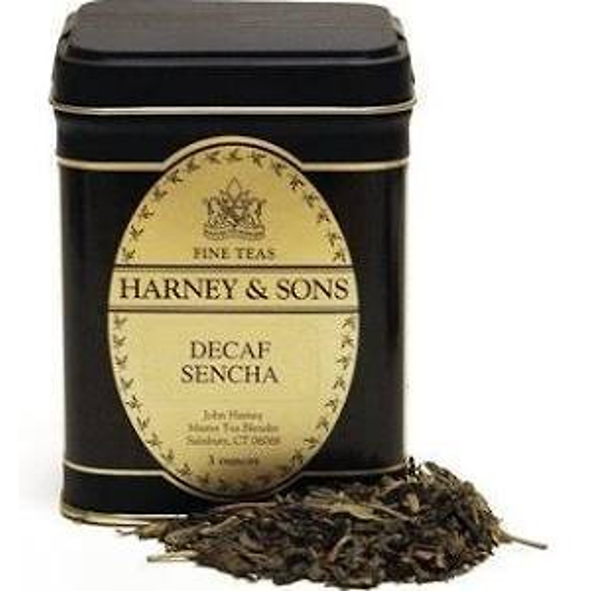 Harney and Sons DECAF SENCHA 2 oz loose tea tin