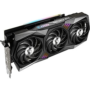MSI Gaming GeForce RTX 3080 Gaming Z Trio 12G LHR 12GB GDRR6X 384-Bit HDMI/DP Nvlink Torx Fan 4 RGB Ampere Architecture OC Computer Gaming Graphics Card, NVIDIA GPU Video Cards for Gaming PC (Renewed)