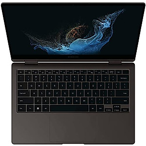 Samsung - Galaxy Book2 360 13.3" AMOLED Touch Screen Laptop - Intel 12th Gen Core i7 Evo Platform - 16GB Memory - 512GB SSD - Graphite