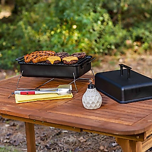 DSFEOIGY Family Outdoor Grill Portable Tabletop Charcoal Grill Charcoal Stove Barbeque Grill Bbq Grill