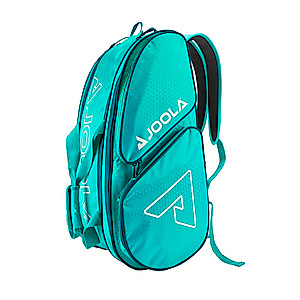 JOOLA Tour Elite Pickleball Bag – Backpack & Duffle Bag for Paddles & Pickleball Accessories – Thermal Insulated Pockets Hold 4+ Paddles - Includes Fence Hook Turquoise/Teal