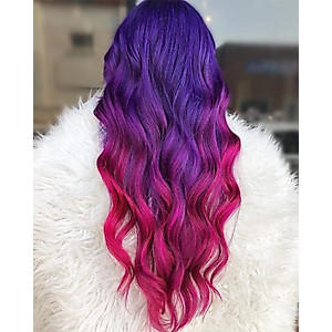 Silicone Highlight Caps Set for Color Hair 2 PCS Professional Reusable Highlighting Caps with Hooks & Salon Hairdressing Dyeing Staining Tools for Women Men