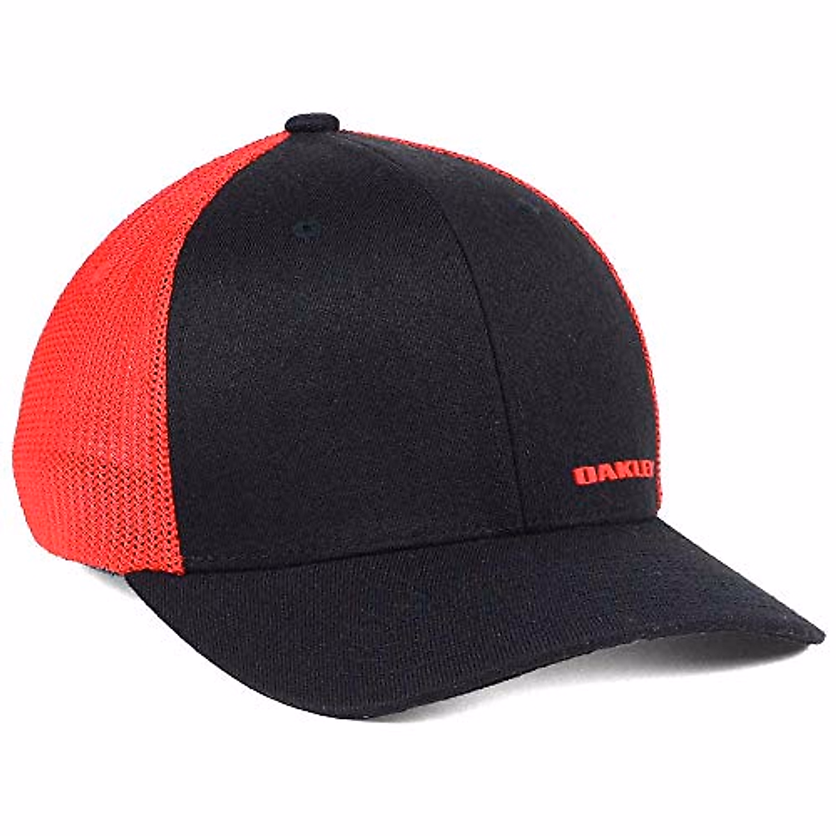 Oakley Indy Stretch-Fitted Cap Black/Red