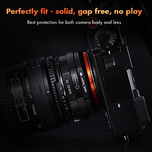 K&F Concept Lens Mount Adapter Compatible for Nikon G/F/AI/AIS/D/AF-S Mount Lens to Fujifilm Fuji X-Series X FX Mount Cameras with Matting Varnish Design for Fuji XT2 XT20 XE3 XT1 X-T2