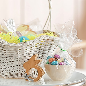 Yotelab Cellophane Bags, 9x12 Inches Clear Cellophane Gift Bags With Twist Ties, Cello Bags 200 PCS