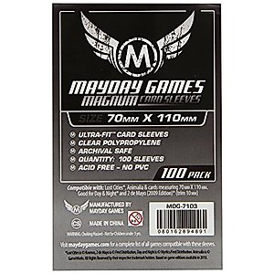 Lost Cities Card Sleeves (70x110mm) - 100 Standard
