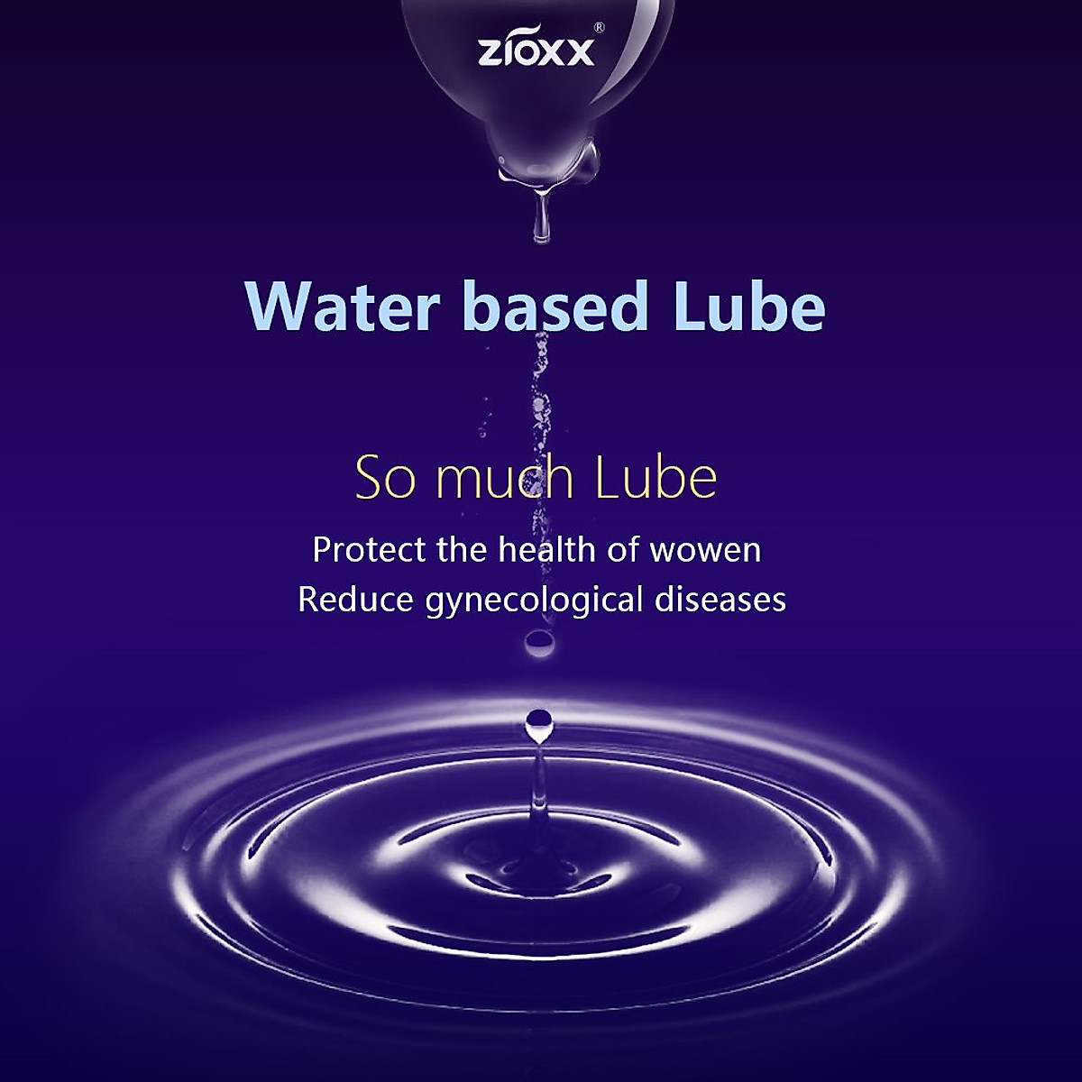 Zioxx " Thinnest" Freedom Condoms, Water Based Lube, 12 Pack Medium Size(Silver)