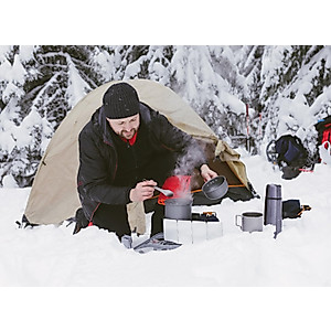 10/12/14/16 Plates Stove Windscreen, Aluminum Stove Windshield with Drawstring Bag, for Camping, Butane Stoves(10 Plates)