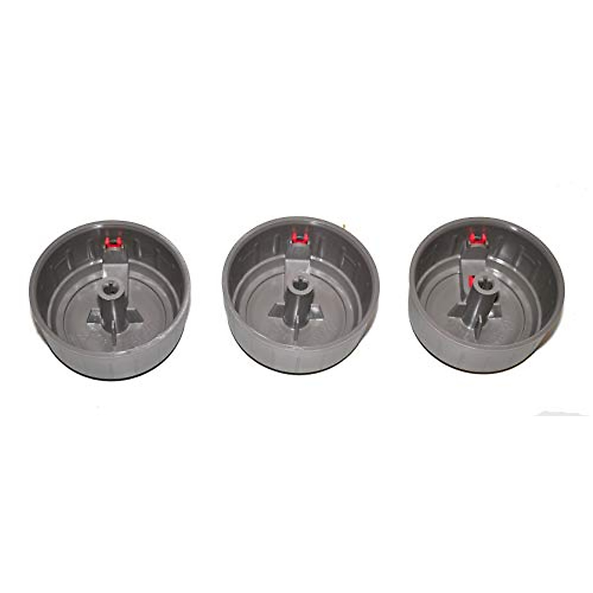 Weber 67029 Set of 3 Main Burner Control knobs Spirit II 310 Series Grills, Model Years 2017 and Newer.