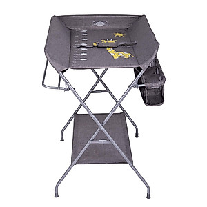 Kinfant Portable Baby Changing Table - Folding Diaper Station Nursery Organizer for Infant