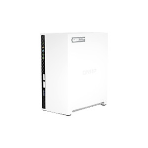 QNAP TS-233-US 2 Bay Affordable Desktop NAS with ARM Cortex-A55 Quad-core Processor and 2 GB RAM